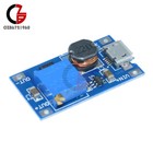10PCS DC-DC 2A Booster Board Step up MT3608 Module 2~24V to 5~28V ...