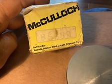 Vintage McCulloch Kart Engine Mac 101b Std. Bore Stock Ports MC101B 101 ...