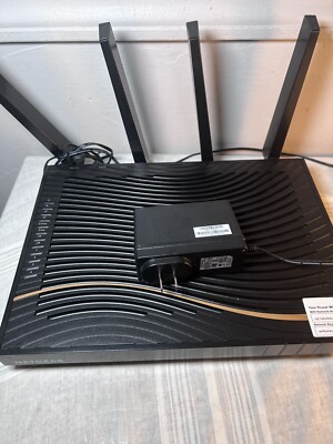 NETGEAR Nighthawk X4 C7500 AC3200 WiFi Cable Modem Router DOCSIS 3.0 ...