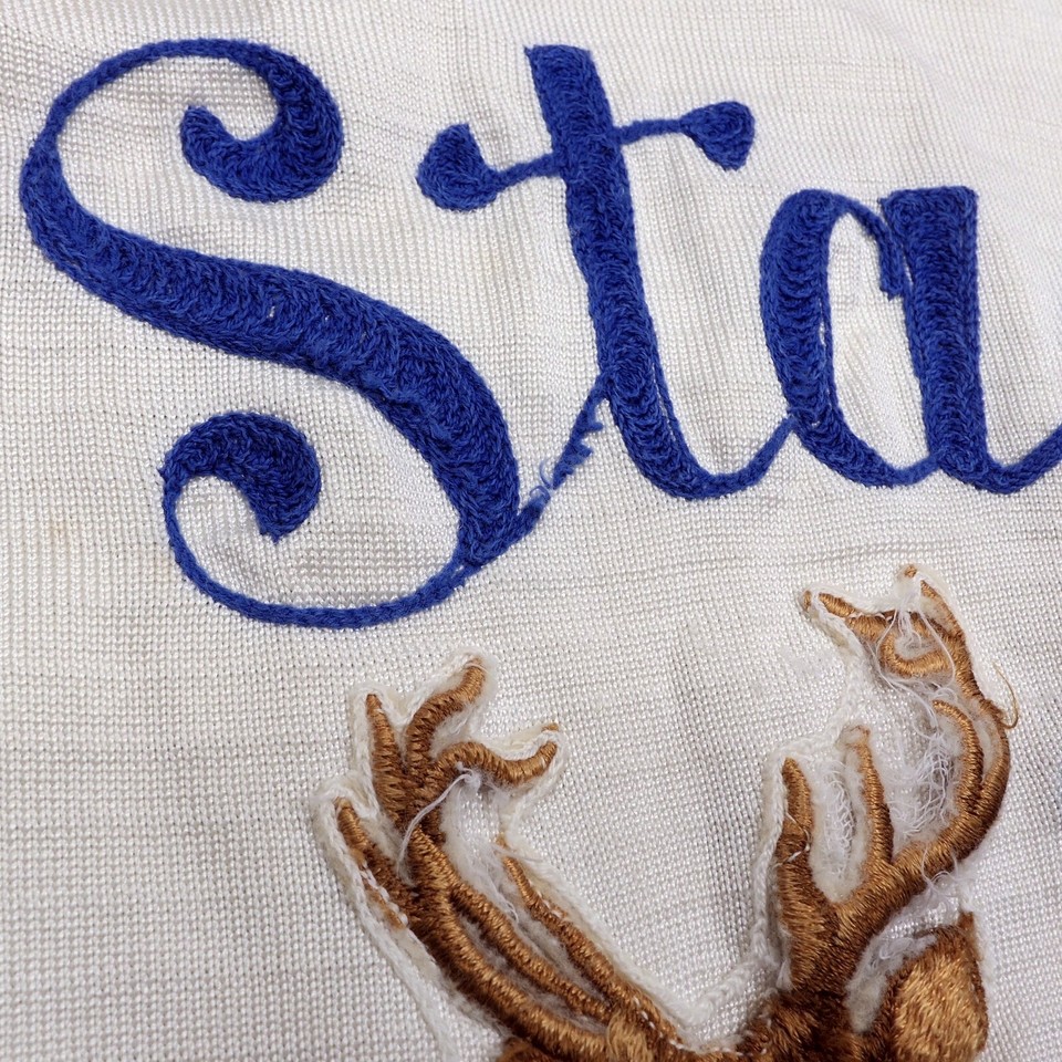 VTG 1940s /50s Durene Football Jersey STAGS Made USA Warners Athletic ...