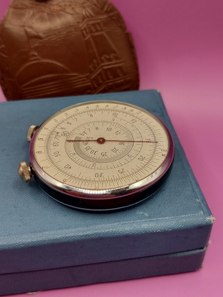 Very rare Logarithmic Ruler KL-1 Round Lineup Calculator Slide Rule ...