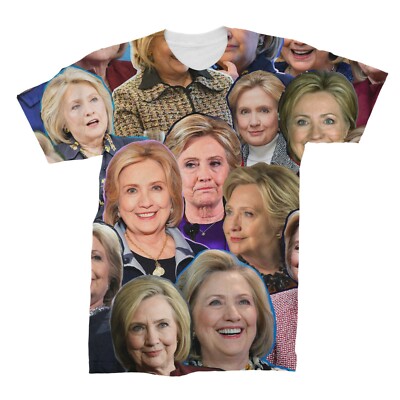 Hillary Clinton Collage T-Shirt | eBay