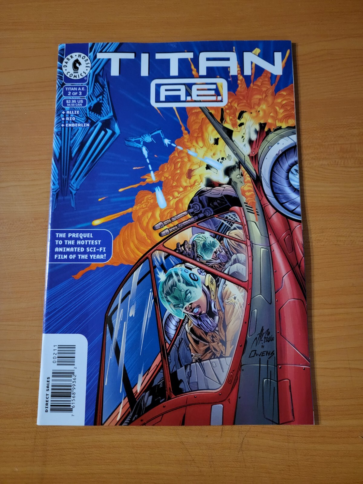 Titan A.E. #2 ~ NEAR MINT NM ~ 2000 Dark Horse Comics | eBay