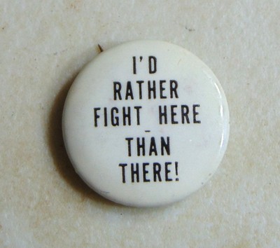 Vietnam War peace cause protest campaign pin button political | eBay