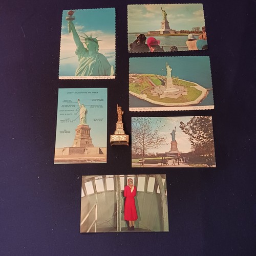 Vtg. 60's Statue Of Liberty 6 Post Cards (Unposted) 1 Pencil Sharpener | eBay