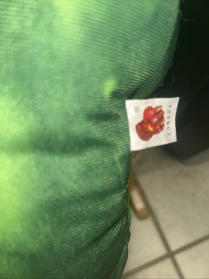 Zongba Marvel Incredible Hulk Green Big Plush Smash Hands Fists Gloves ...