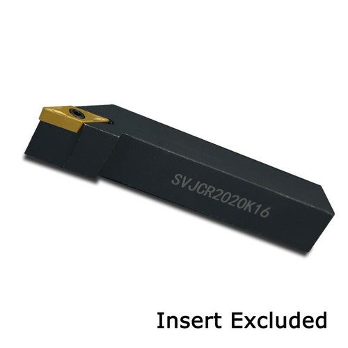 KLOT 2PCS SVJCR/L Turning Holder Square Shank Indexable Lathe Tool VCMT Inserts | eBay