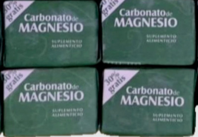Magnesium Carbonate 4 pack Cubes Carbonato de Magnesio PURO g Free ...