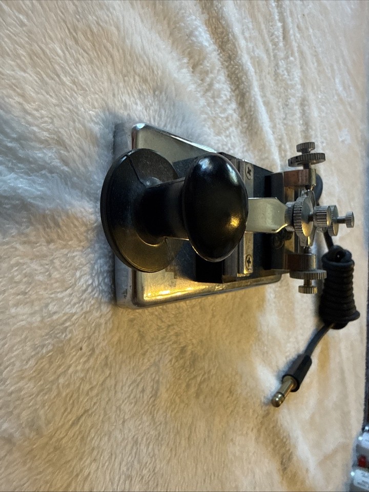 TELEGRAPH MORSE CODE STRAIGHT KEY ~ KEYER FOR HAM AMATEUR RADIO CW | eBay