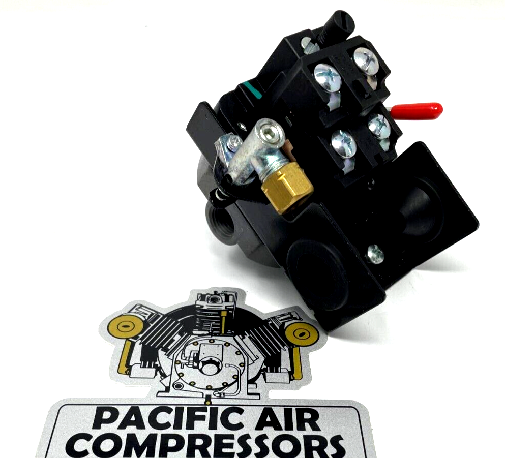 E1111127 CRAFTSMAN PRESSURE SWITCH 90 DEG UNLOADER AIR COMPRESSOR PARTS ...