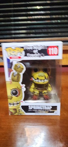 Funko Pop Five Nights at Freddys #110 Springtrap**MINT**VAULTED | eBay