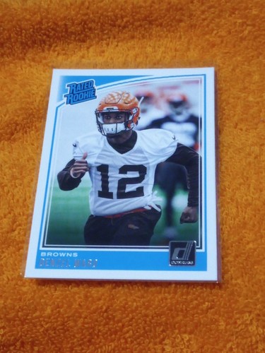 DENZEL WARD 2018 DONRUSS RATED ROOKIE CARD #348 BROWNS | eBay