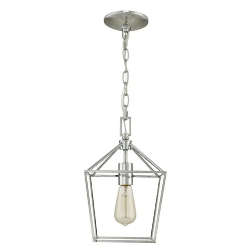 HDC 16201-CR Weyburn Chrome Caged Farmhouse Hanging Kitchen Light ...