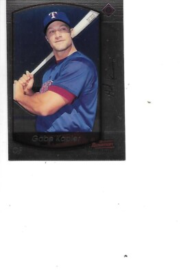 Gabe Kapler 2000 Bowman Chrome Baseball Card #63 Texas Rangers | eBay