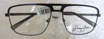 NEW Sean John SJO 5116 Eyeglasses Frames Navy/Shiny Gunmetal 59-16-145 ...
