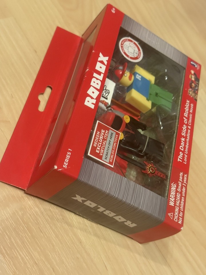 Roblox Series 1 Lord Umberhallow & Classic Noob Figures -Virtual Item ...