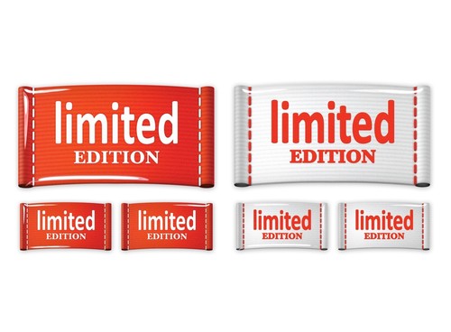 Limited Edition label badge emblem domed sticker decal car tuning | eBay