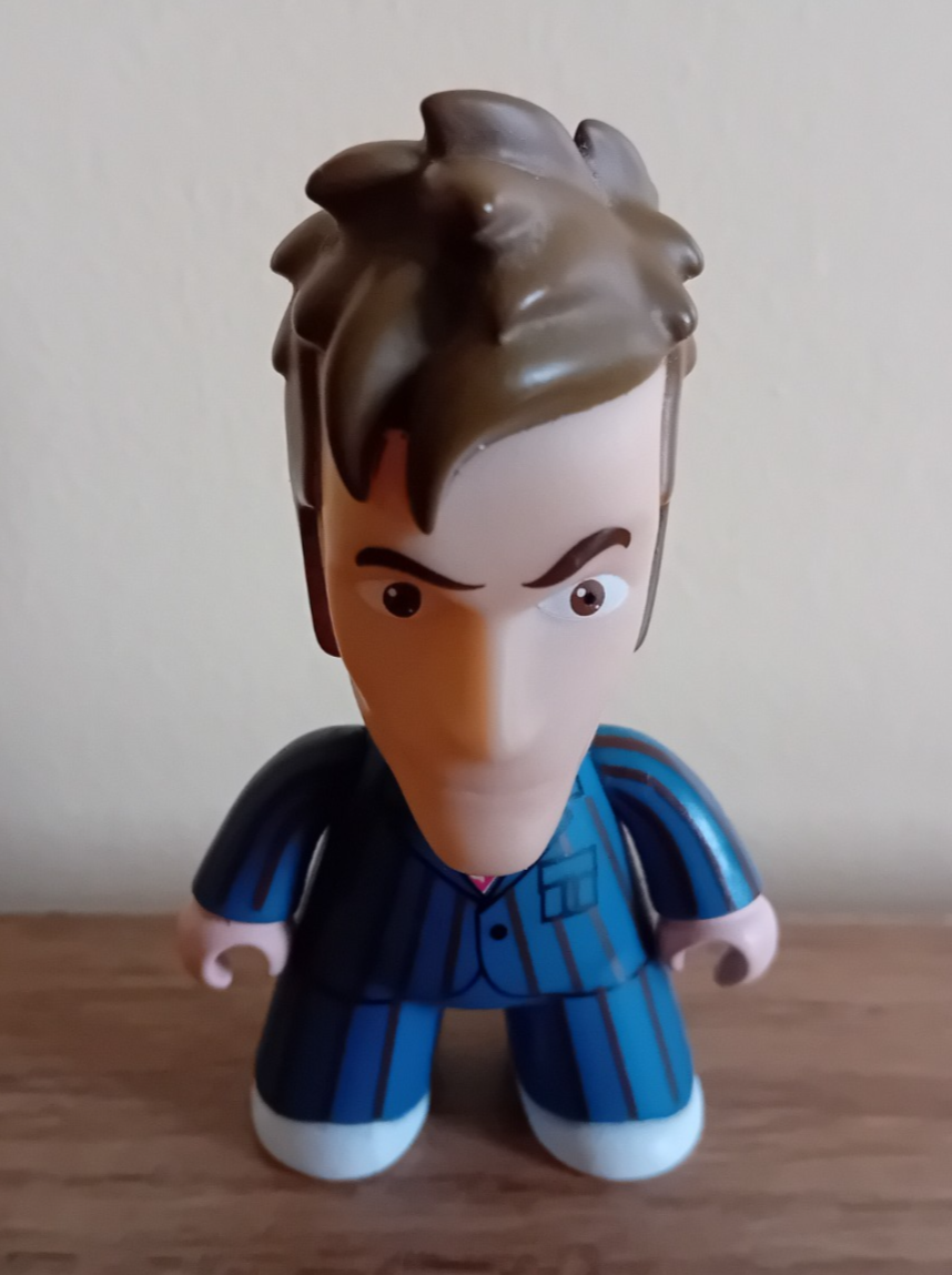 Doctor Who BBC Titans Tenth Doctor Blue Suit 3" Vinyl Figure | eBay UK