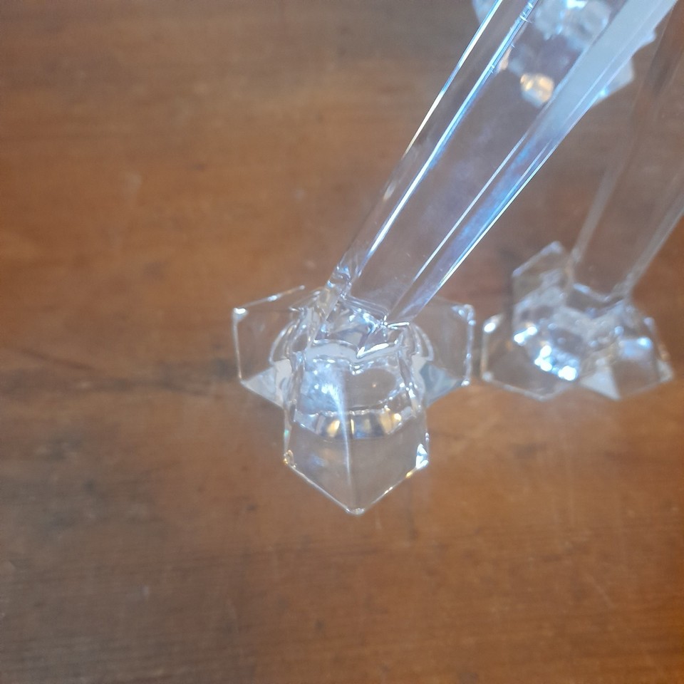 Villeroy & Boch Opera Lead Crystal Glass 4 Arm Candelabra Candle Holder ...