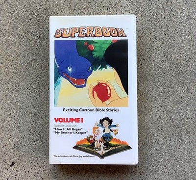 Superbook VHS Clamshell Volume 1 How It All Began Animated Bible ...