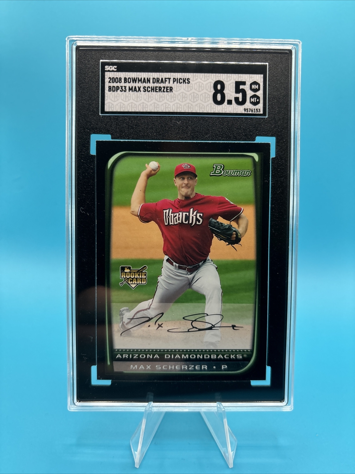 2008 Bowman Draft Picks & Prospects - Max Scherzer #BDP33 (RC) for sale ...