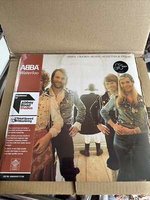 Abba Waterloo 50th Anniversary Double Half Speed Double Vinyl LP 2024 ...