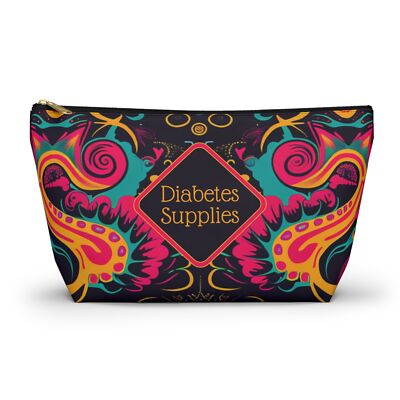 Diabetes Supplies Diabetic Pouch, Type 1 Case, Type 2 Diabetes Bag Kit ...