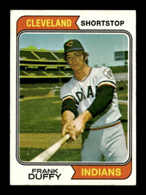 1974 Topps #81 Frank Duffy Cleveland Indians VG-EX+ Baseball Card *F428 ...