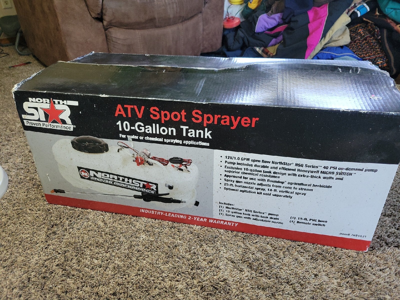 NorthStar 1.1 GPM, 12 V ATV Spot Sprayer - 10-Gallon for sale online | eBay