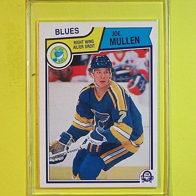 JOE MULLEN 1983-84 OPC #317 St. L Blues | eBay