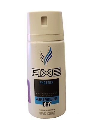 AXE PHOENIX Antiperspirant Dry Spray 3.8oz 48HR Antiperspirant Aerosol ...