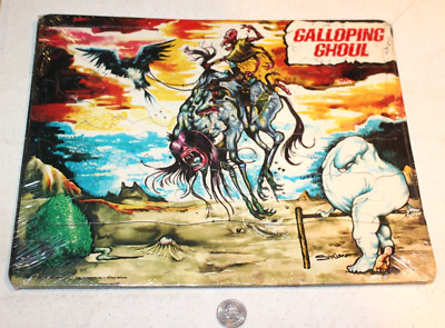 RARE SEALED 1971 Galloping Ghoul Frame Puzzle Detroit Rat Fink Monsters ...