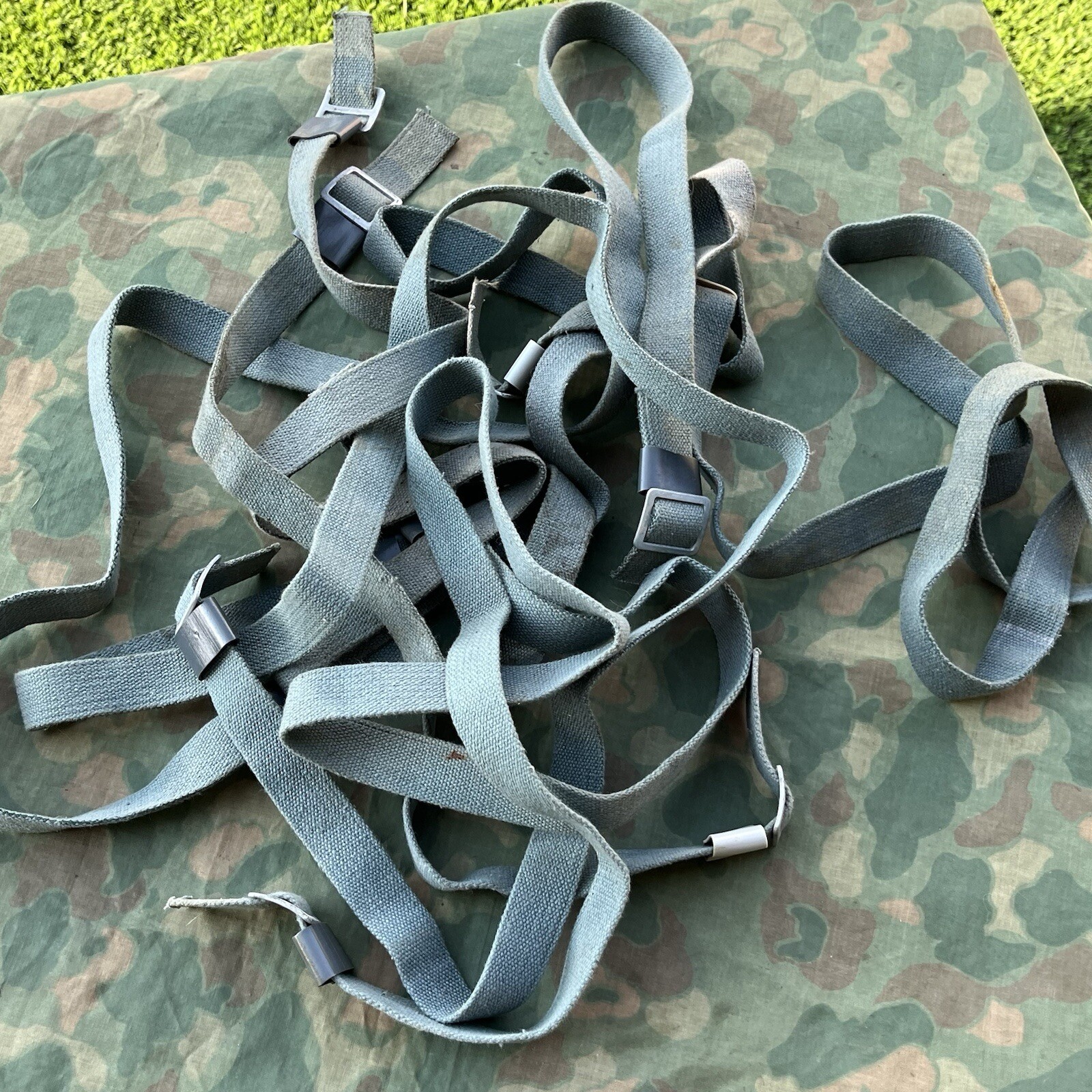 East German USSR Communist Bloc Military Green Teal Surplus Rifle Sling ...