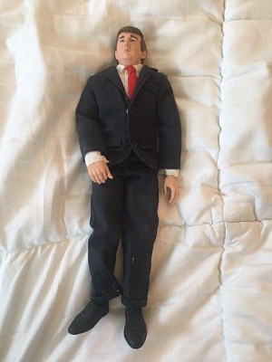 Donald Trump talking 12 inch doll. 2004 the Apprentice WORKS | eBay