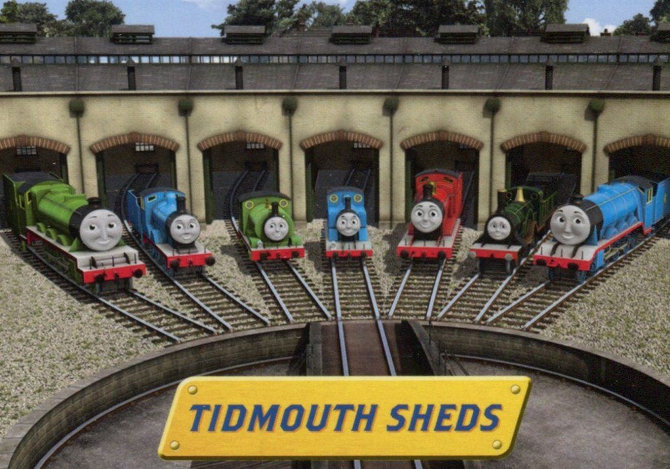 Thomas The Train & Friends Trading Card Set 35 Cards Briar Patch/Gulane ...
