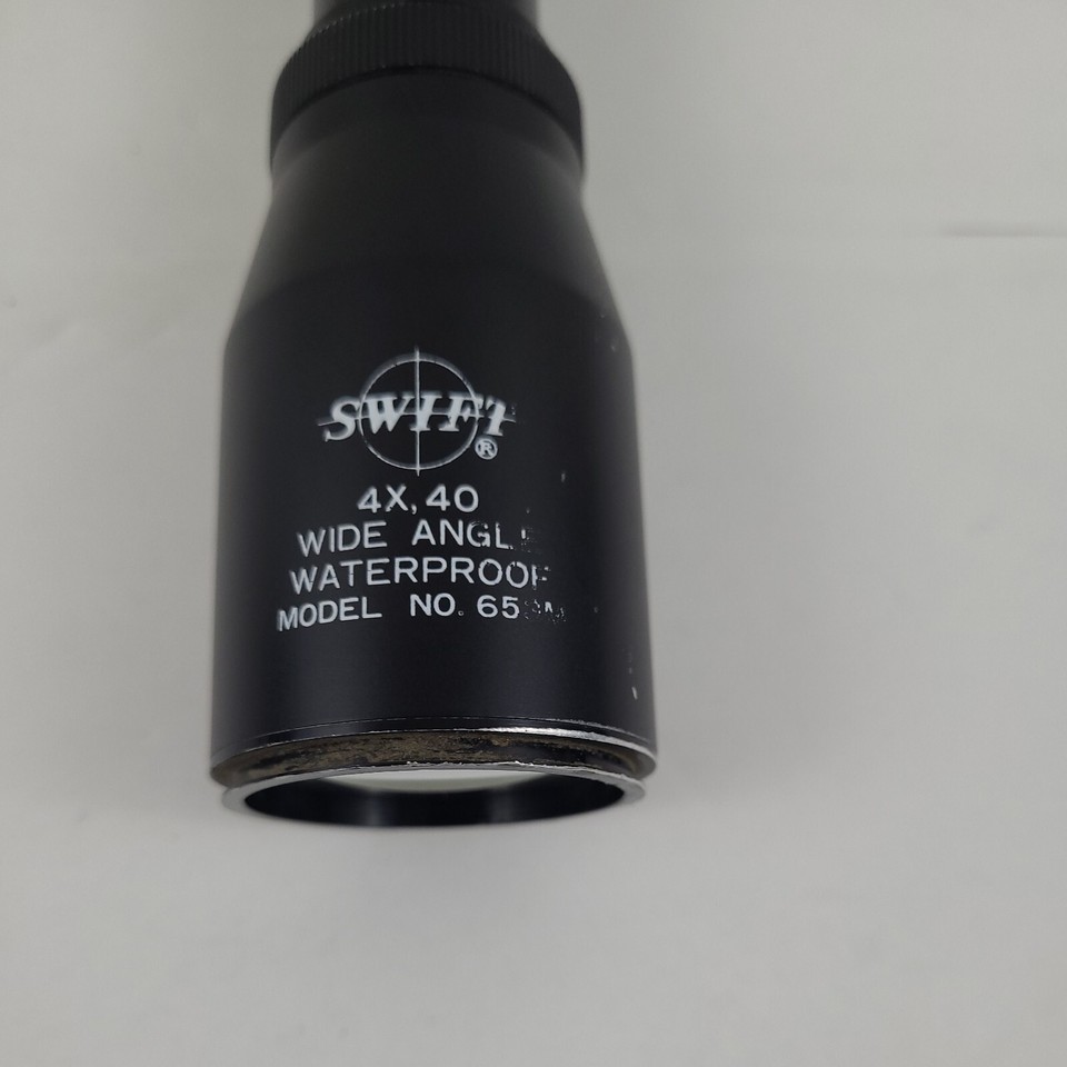Swift Riflescope model 653 wide angle 4x40 Waterproof Matt Black Works ...