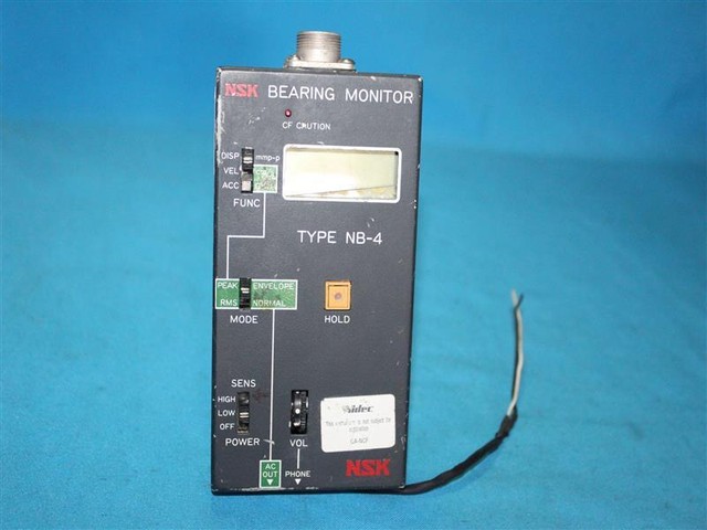 NSK Nb-4 Nb4 Bearing Monitor W/ Damage as Is for sale online | eBay