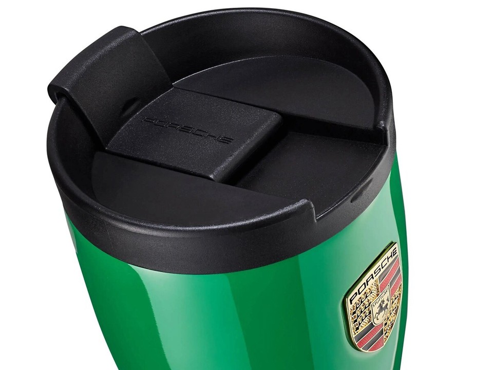 Genuine Porsche Thermos Mug / Python Green WAP-050-611-0P-TBP | eBay