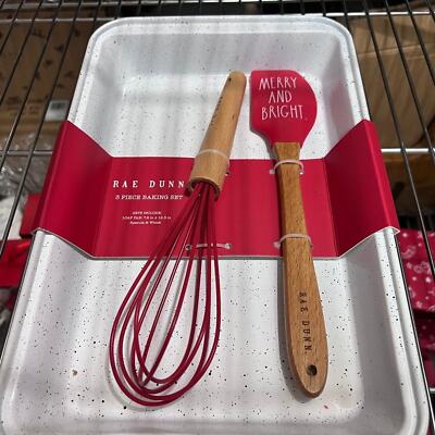 Rae Dunn 3 piece baking set | eBay