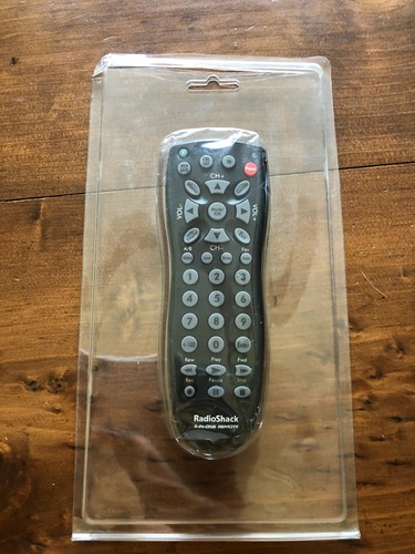 Radio Shack 3-In-One Universal Remote Control DVD, CABL/SAT, TV - New ...