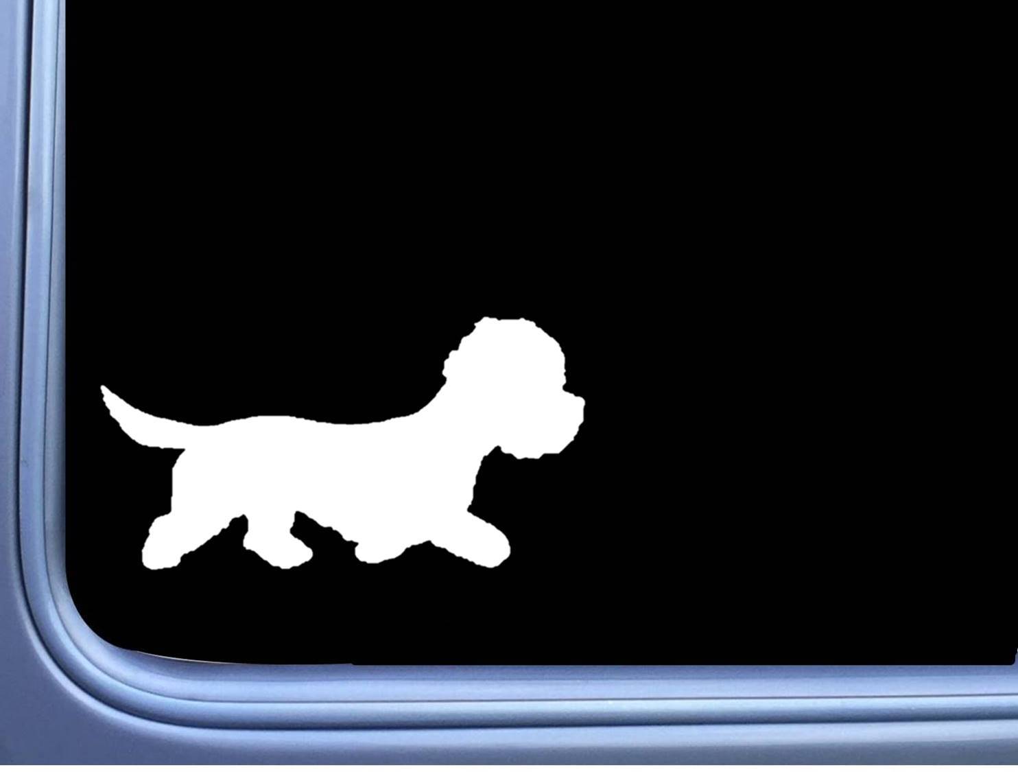 Dandie Dinmont Plain M331 6 inch Sticker Decal dog terrier | eBay