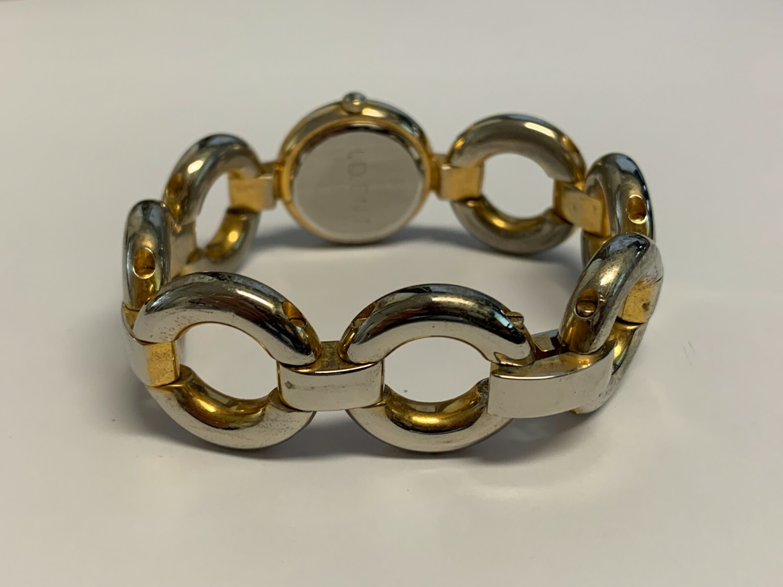 Working Ladies Silver and Gold Le Baron Quartz Watch EB | eBay