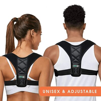 Copper Compression Posture Corrector - Adjustable Posture Support Back ...