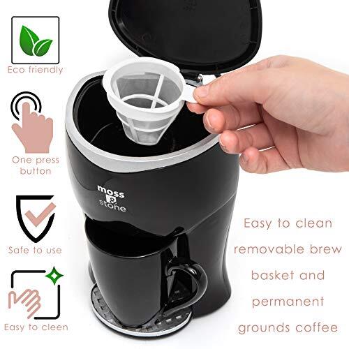 Mini Drip Coffee Maker with Mug, Small Coffee Pot With Coffee Assorted ...