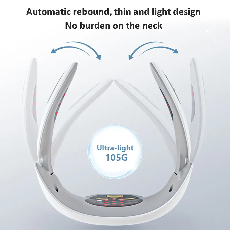 LASTEK Cervical Vertebra Laser Therapy Electric Neck Massager Pain ...