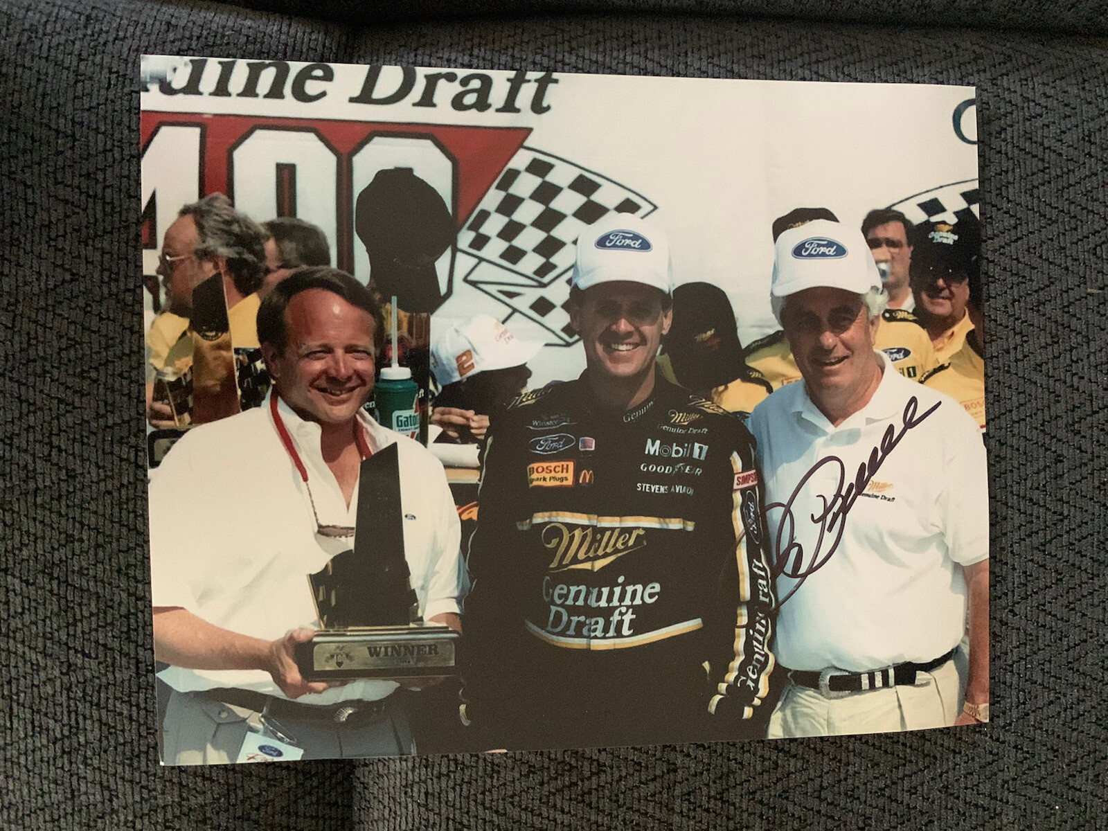 Roger Penske Signed Indianapolis Indy 500 Legend 8 X 10 Autographed ...