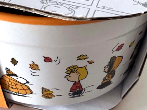 Peanuts Fall Autumn Set of 2 Ramekin Cups Bowls | eBay