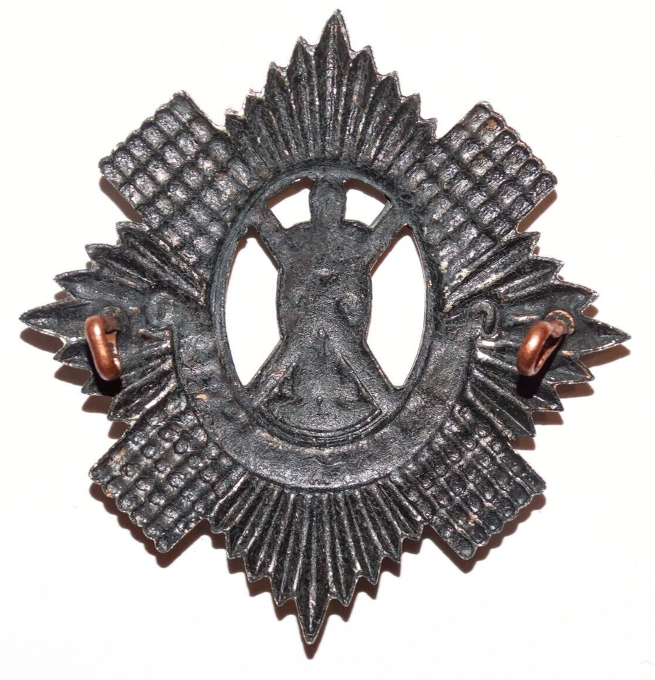 BRITISH MILITARY CAP BADGES, 1st (Royal Scots) Regiment of Foot, 1852 ...
