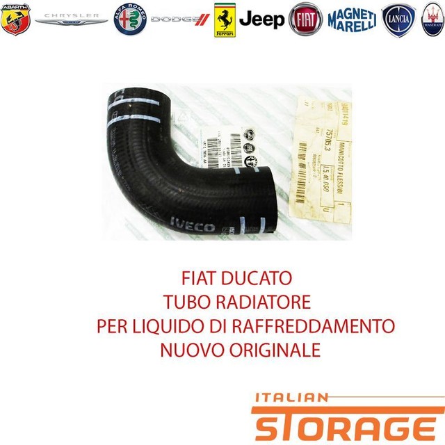 Fiat DUCATO Hose Radiator Liquid of Cooling Original 504011419 for sale ...