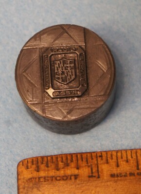 Antique MARYLAND RADIO SERVICE ASSOC Master Hub for Stamping Die H73 | eBay